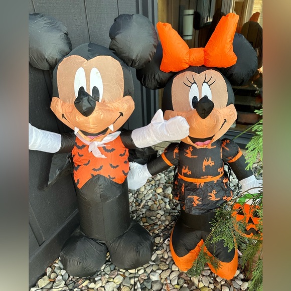 Disney | Holiday | Disney Halloween Mickey Minnie Inflatables In Boxes ...